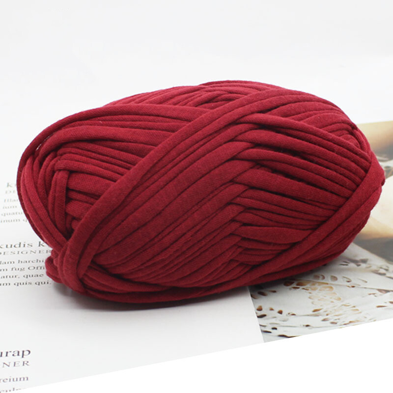 100g Chunky Yarn 1 Ply Knitting Crochet Thick Yarn for DIY Bag Carpet ...