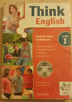 Think English - Level 1 - Student's & Workbook -Oxford 2009 M. Bartram ...