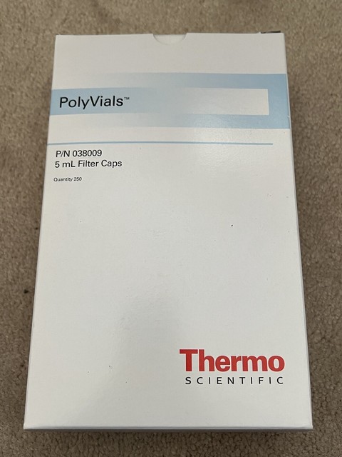 Thermo Scientific 38009 Autosampler PolyVials and Caps - Black for sale ...
