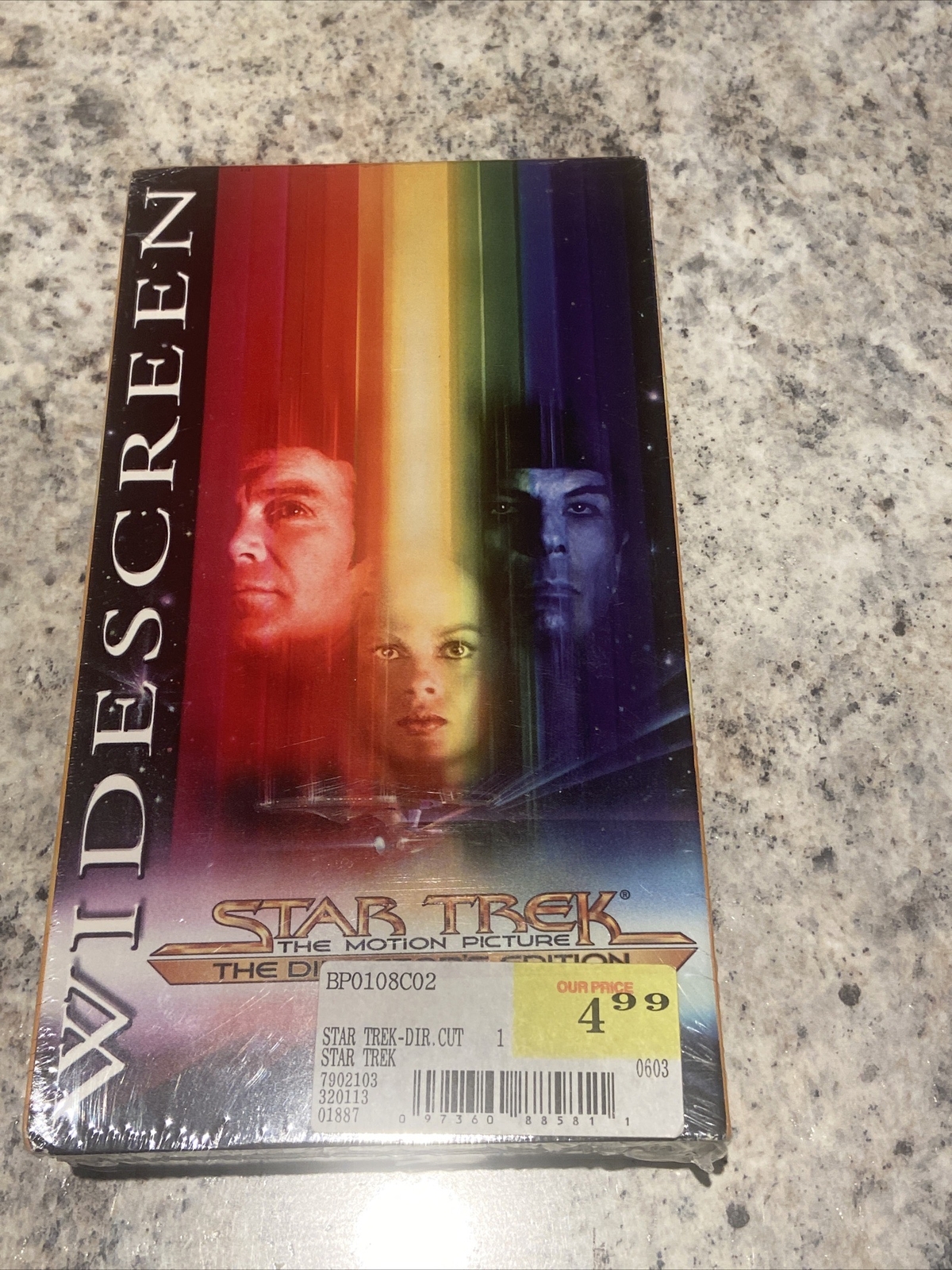 Star Trek: The Motion Picture VHS, Widescreen Directors Edition (New ...