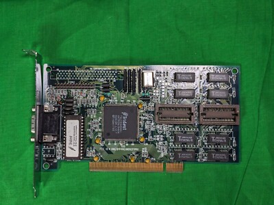 PCI card Trident 7345 Rev C TGUI9440AGi Vintage Video Graphics Card | eBay