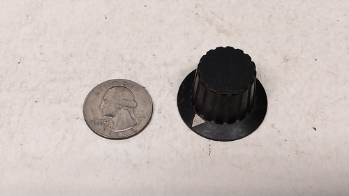 Nice Black Pointer Knob / Old Vintage Ham Radio Tube Military Transmitter Amp | eBay