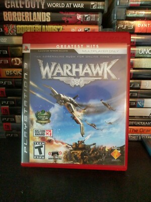 Warhawk Sony PlayStation 3/PS3 Game COMPLETE w/ Manual (ONLINE ...