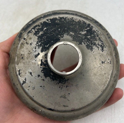 Antique Kellogg Chrome Nickel Candlestick Telephone Base Plate Cover ...