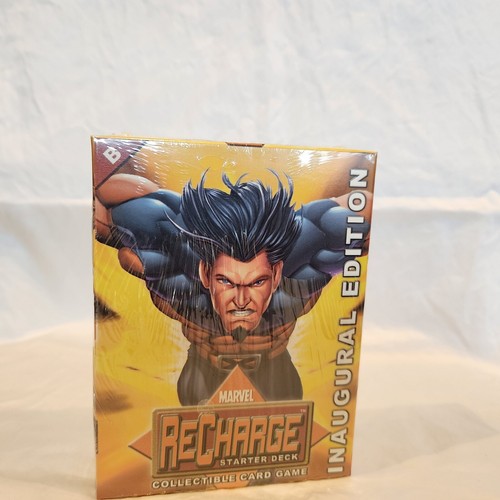Marvel Recharge Starter Deck Set B Inaugural Edition New Sealed | eBay
