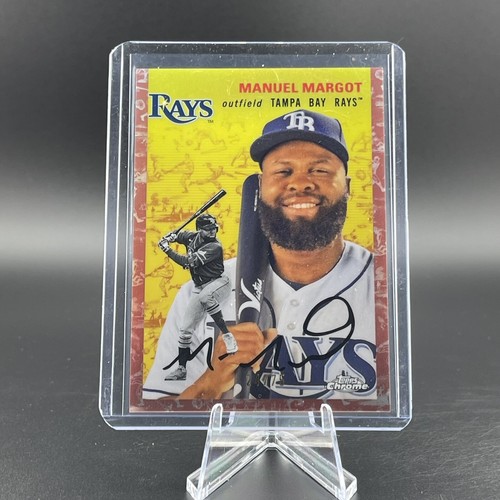 Manuel Margot 2023 Topps Platinum Anniversary /75 Rose Toile | eBay