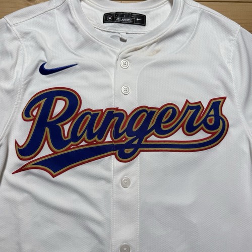 Nike Adolis Garcia Texas Rangers Gold 2023 World Series Champions ...