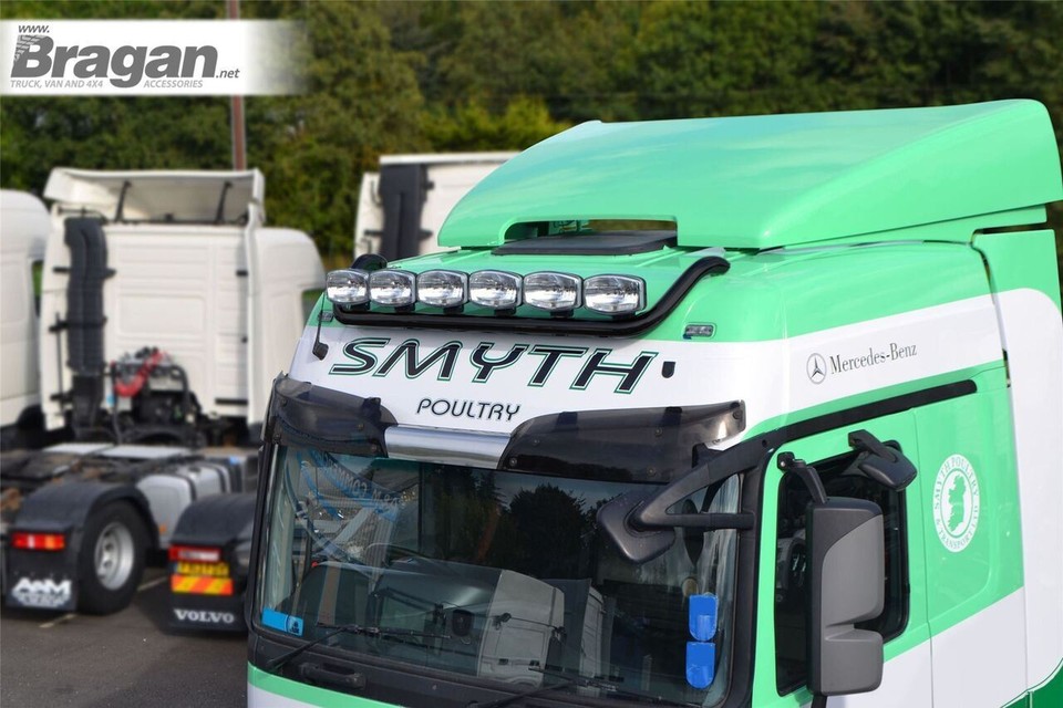 Nero Barra Tettuccio + Punti Per Mercedes Actros MP2 MP3 Lungo Distanza ...