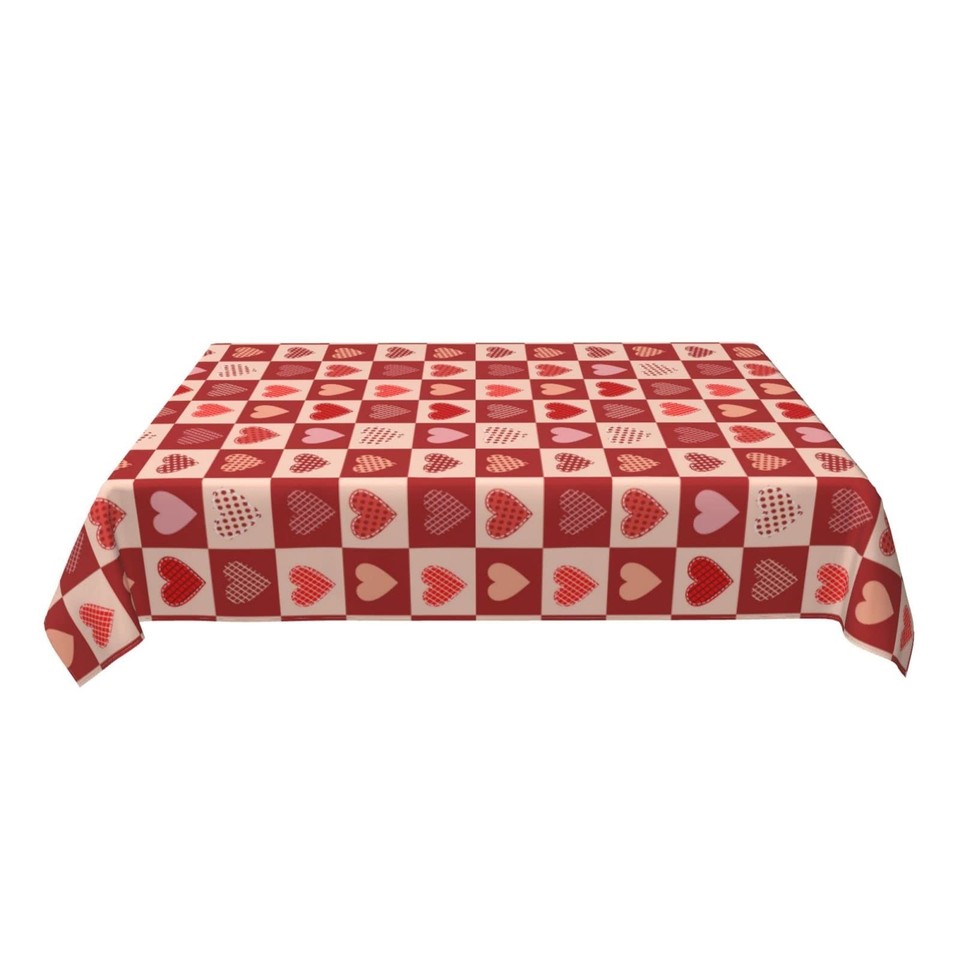 Love Day Tablecloth Rectangle Table Cloth Washable Table Cover for ...