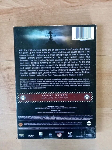 The Last Ship - Seasons 1,2,3,4. Eric Dane, Rhona Mitra (TNT 12xDVD Box ...