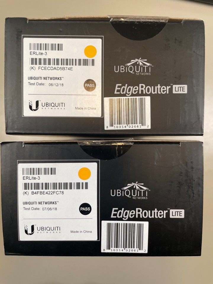 Ubiquiti EdgeRouter Lite 3 Port Router Open Box | eBay