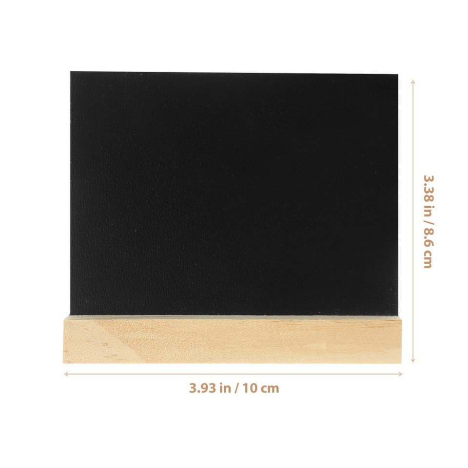 3 Pcs Menu Chalk Board Sign Chalkboard Table Signs Mini Chalkboards ...