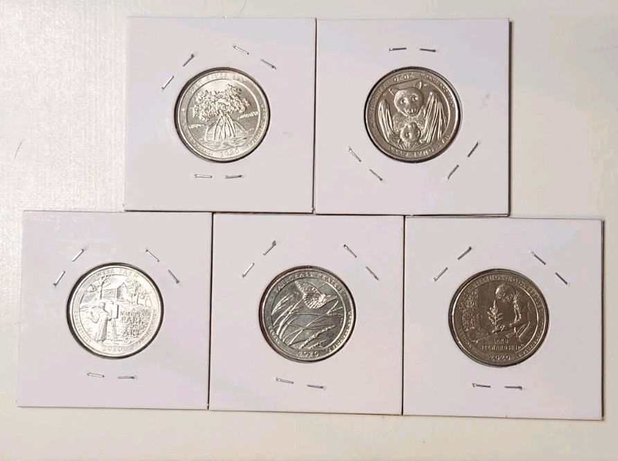 2020 W Complete 5 Quarter Set - Hard to Find - West Point V75 Privy ...