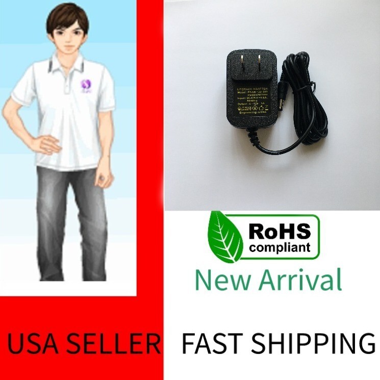 WHITE 5FT Adapter for WJ-Y112100400WZ POWER SUPPLY CHARGER | eBay