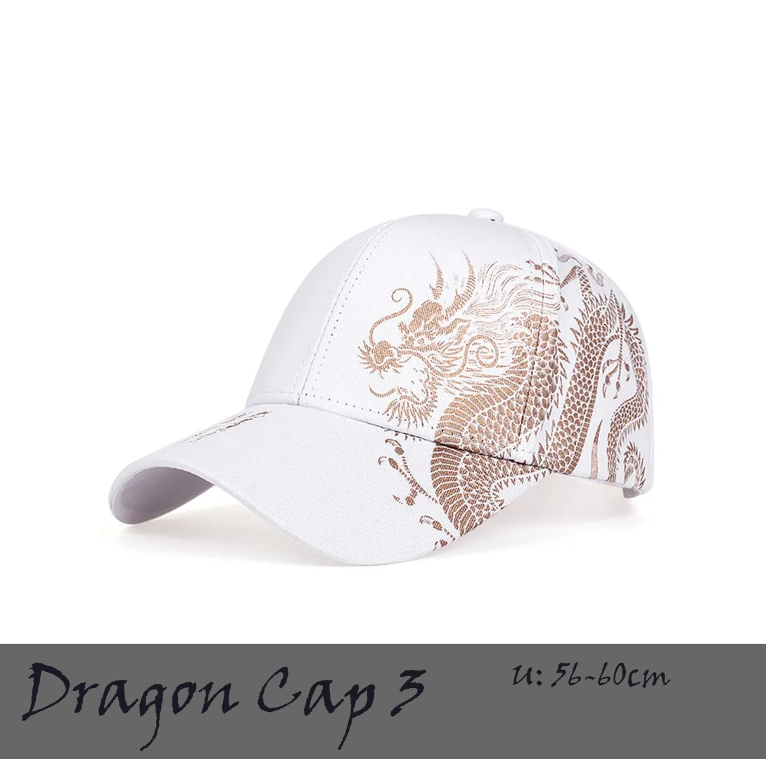 Unisex Dragon Cap Drache Hip Hop chinesisch Baseball Cap Hat Mütze ...