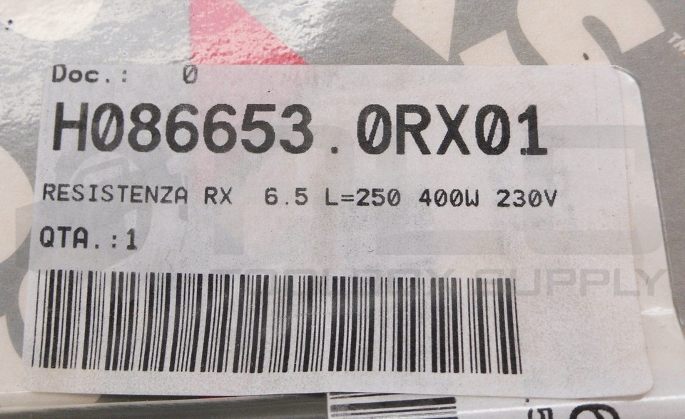 RESISTORE SEALED NUOVO HRS H086653.0RX01 400W 230V 0023-01310B | eBay