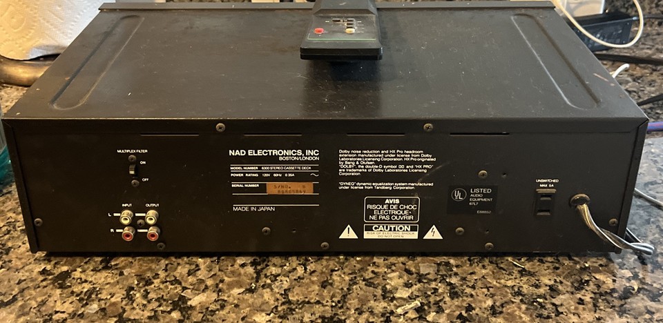 NAD 6300 Cassette Tape Deck Component Dolby Stereo! | eBay