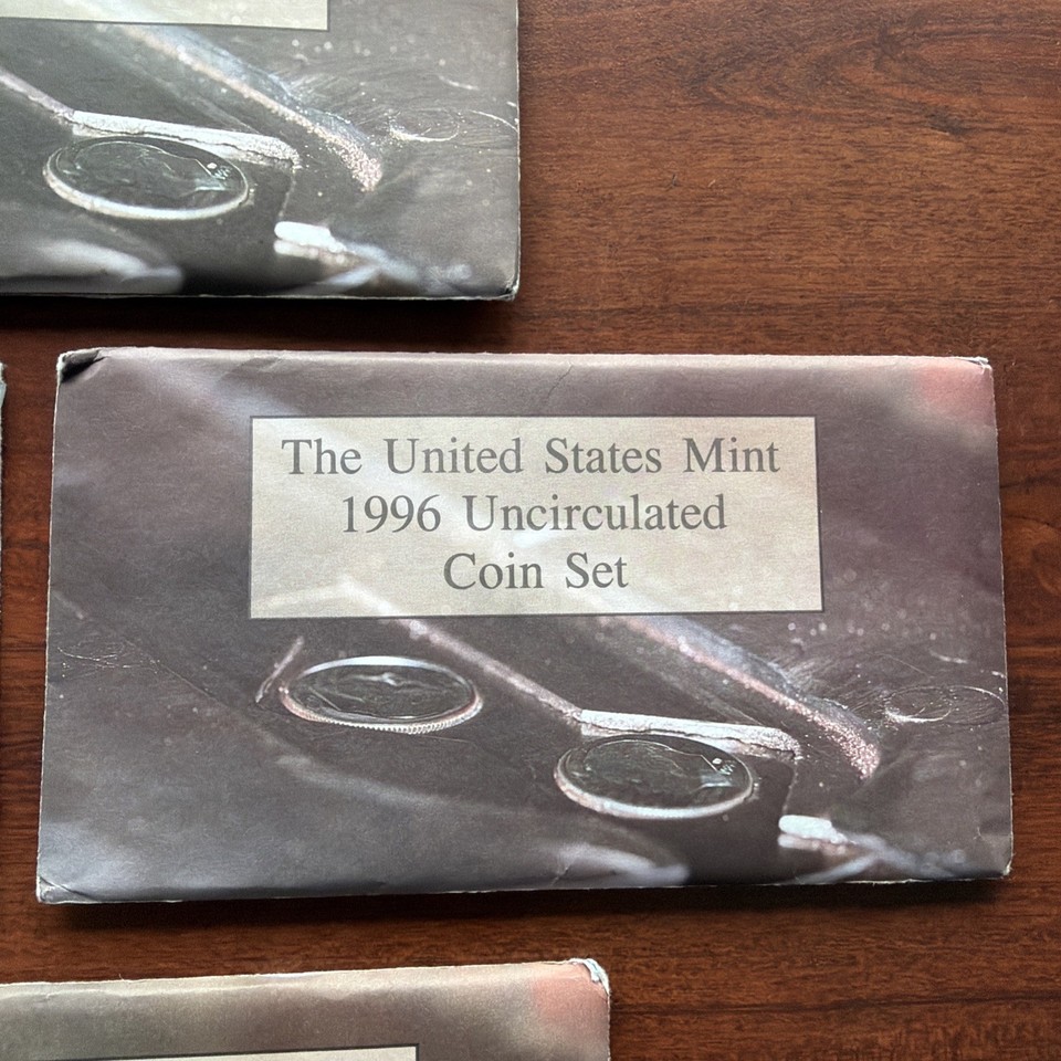 1996 U.S. Mint Set with 1996-W Dime Lot of 4 🇺🇸 | eBay