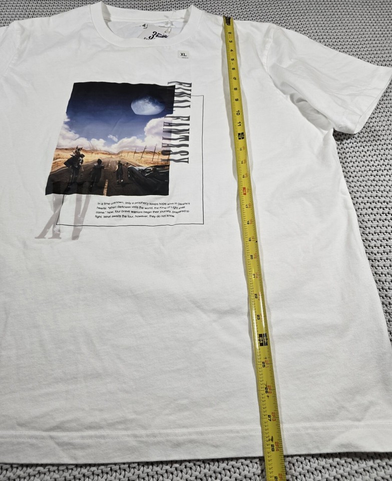 Uniqlo Final Fantasy XV 35th Anniversary UT Graphic T-Shirt Men Sz XL ...