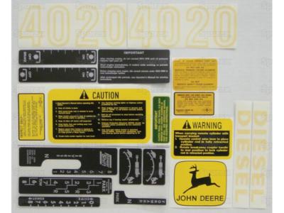 4020 JOHN DEERE TRACTOR COMPLETE DECAL KIT 🎯 | eBay