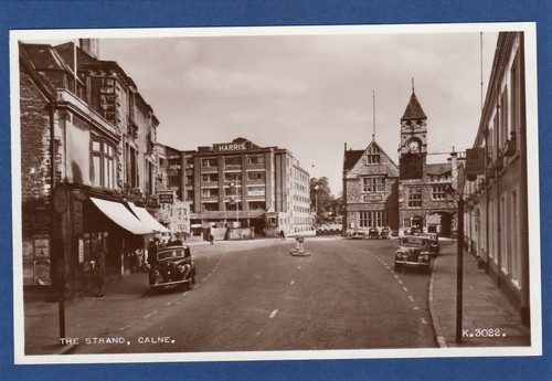 The Strand Calne Harris Factory Motor Car P O RP pc unused Valentines ...