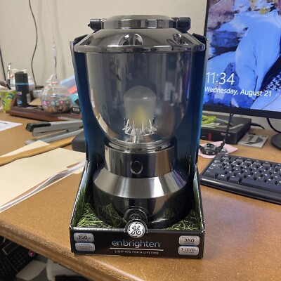 General Electric GE Enbrighten LED Portable Camping Lantern 3-Level ...