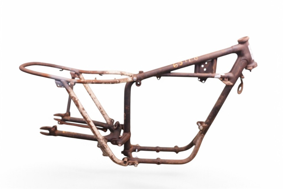1963 Triumph T120R T120 R Bonneville 650 TR6 Early Unit Frame #1 *RG3 ...