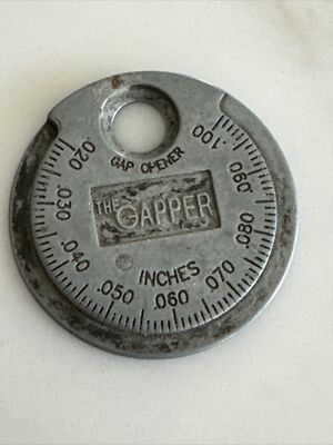 Vintage The Gapper Spark Plug Gapper Made In USA | eBay