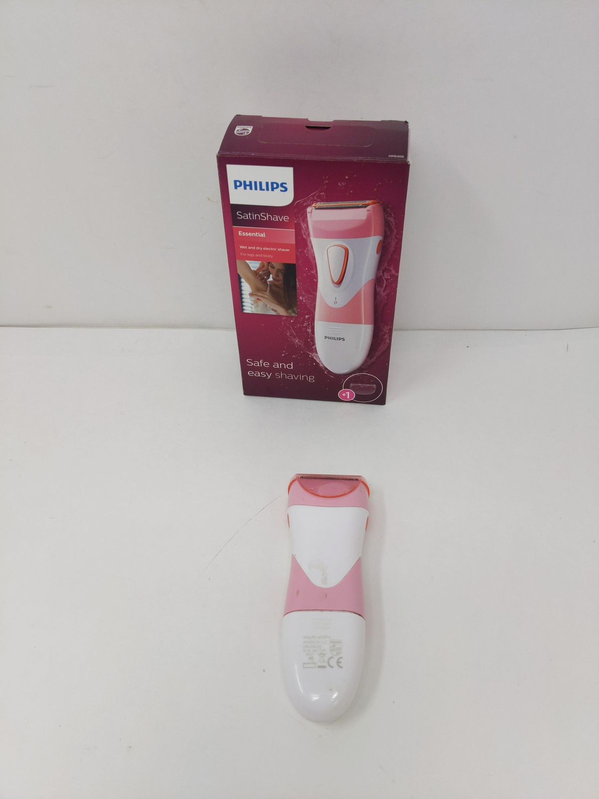 Philips SatinShave Essential Women's Wet & Dry Electric Shaver HP6306 ...