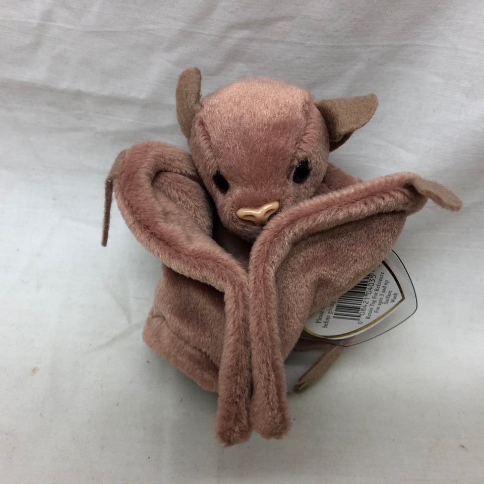 ty 1996 BATTY the Mocha BAT TY Beanie Babies w/tag Halloween | eBay