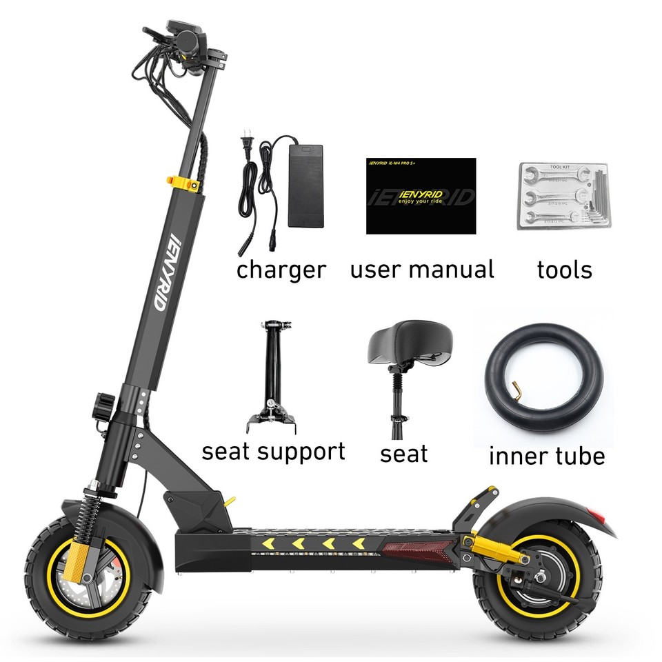 800W Electric Scooter Adults Off-Road Commute E-Scooter 28mph max 3 ...