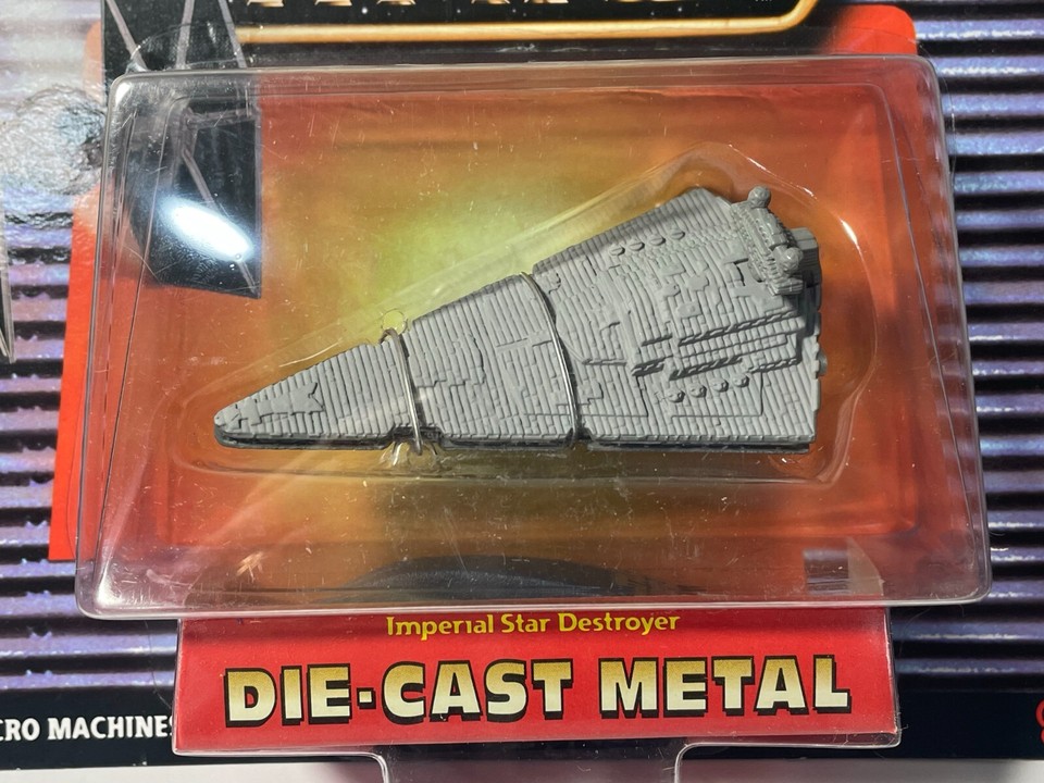 Star Wars Imperial Star Destroyer Die-cast Metal 66260 Micro Machines ...