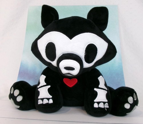 Skelanimals Deluxe Jae the Wolf 8" Plush SKELEWOLF8 EUC Skeleton ...