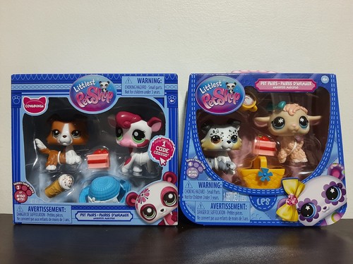 Littlest Pet Shop LPS Pet Pairs G7 #150 #151 series 3 #245 #246 series ...