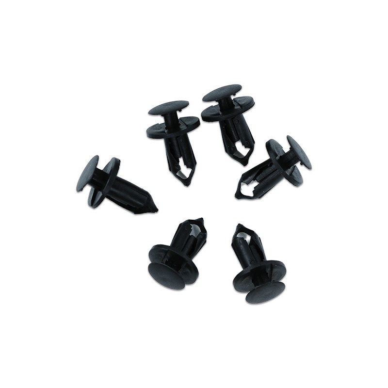 120 Pcs 8mm Hole Retainer Clips Bumper Fender Push Clips 52161-02020 ...