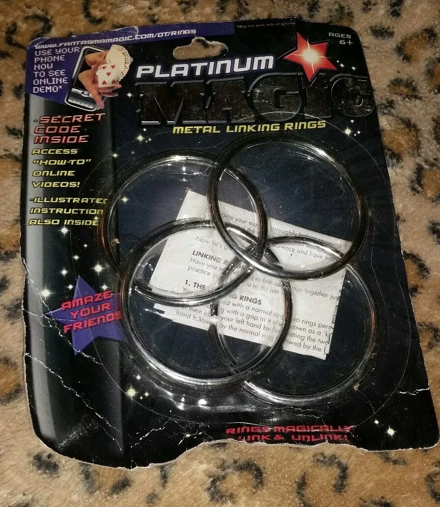 Magic Linking Rings Platinum