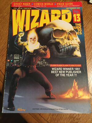 Wizard Comic Guide Magazine September 1992 #13. Ghost Rider | eBay