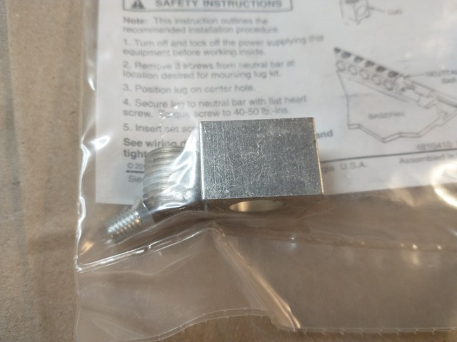 Siemens Industry Inc #4-2/0 Ntrl Lug Kit ECLK2 for sale online | eBay