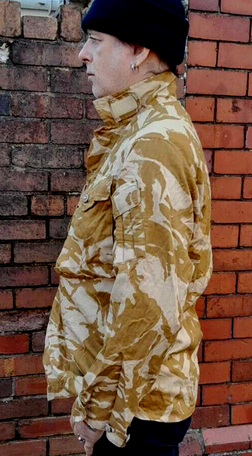 Air Crew FLAME RETARDENT Shirt/Jacket 180/96 38" MEDIUM Desert DPM Army ...