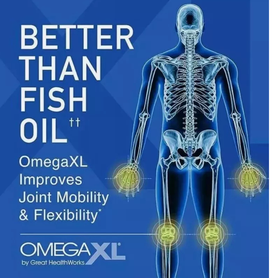 Omega XL 300 Capsules Joint Relief Pack of 1 (FREE SHIPPING) | eBay