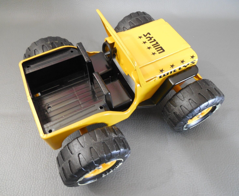 VINTAGE ''WILLYS'' TONKA JEEP 10 1/2'' RESTORED CUSTOM BUILD | eBay