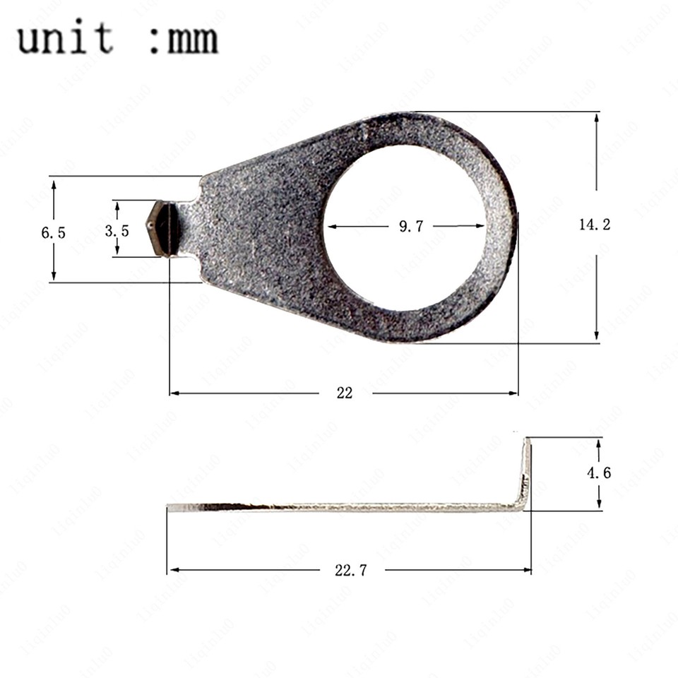 4x Guitar Knob Potentiometer Pointer Plate Position Indicator For Les ...