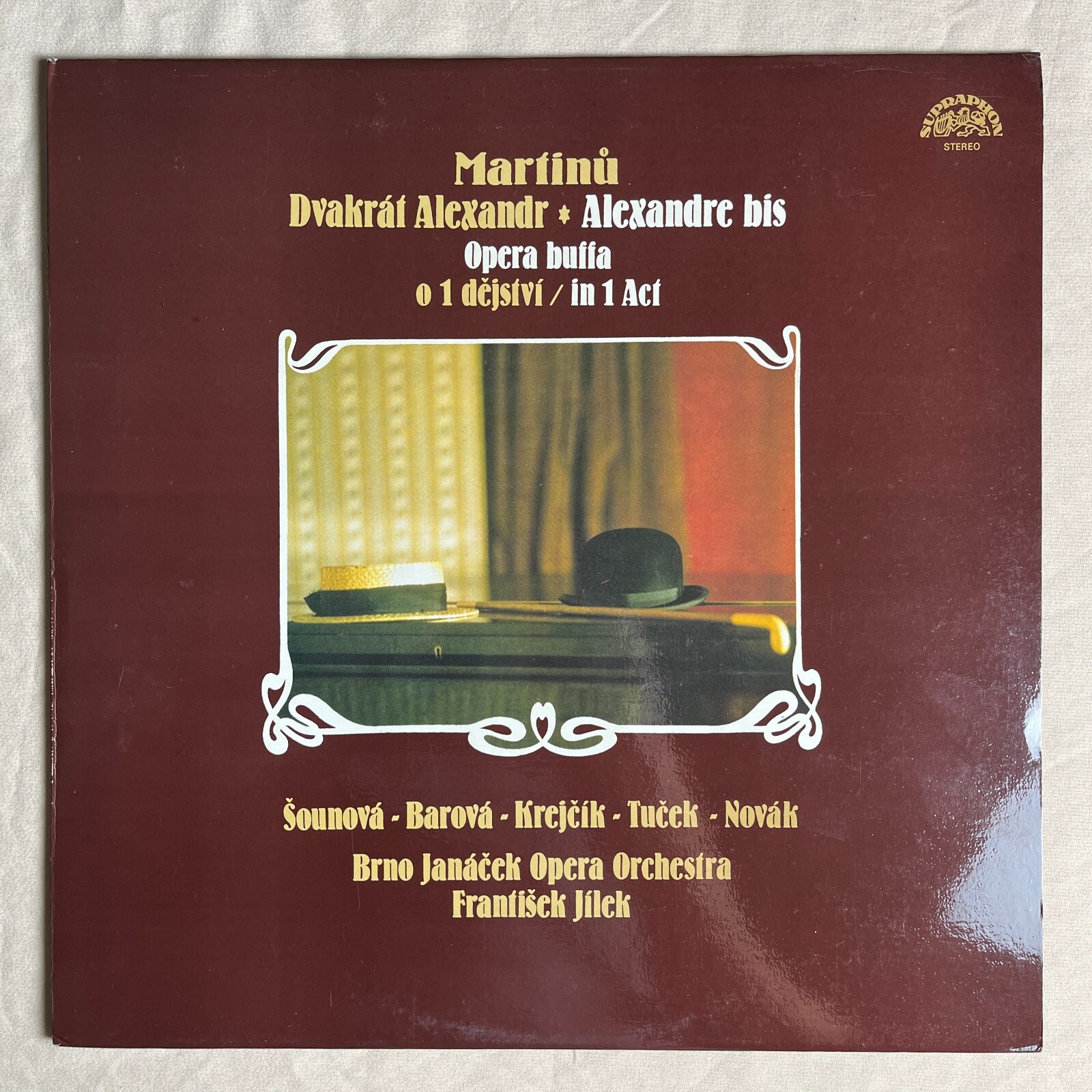 MARTINU Dvakrat Alexandr 1986 Import Vinyl LP Supraphon 1116 3588 - VG+ ...