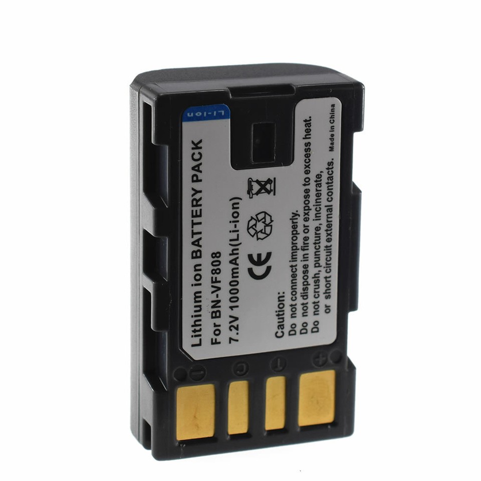 Battery PACK for JVC Everio GZ-MS100 GZ-MS100U GZ-HD7U BN-VF808U BN ...