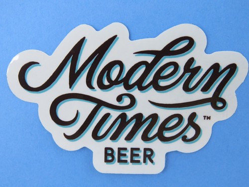 Hip BEER Decal STICKER ~ MODERN TIMES Brewing Co ~ San Diego ...