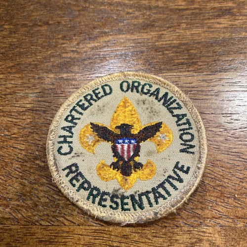 Current Boy Scout Chartered Organization Representative Position Patch ...