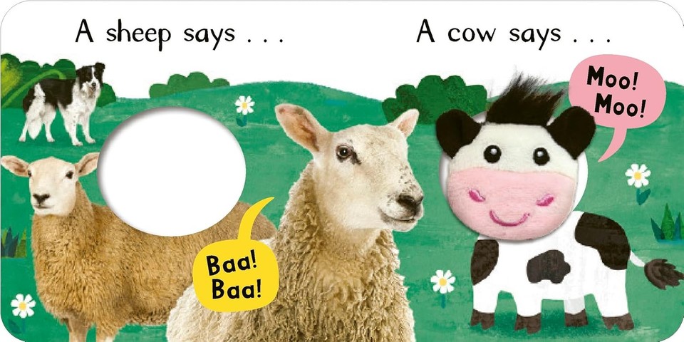 Tiger Tales My First Finger Puppet Moo Moo (UK IMPORT) Book NEW ...