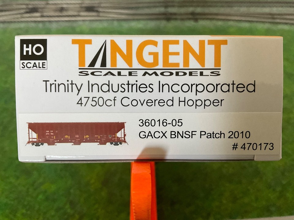 TANGENT Custom Weathered GACX (Ex-BNSF) Trinity 4750 Cvd. Hopper Car ...