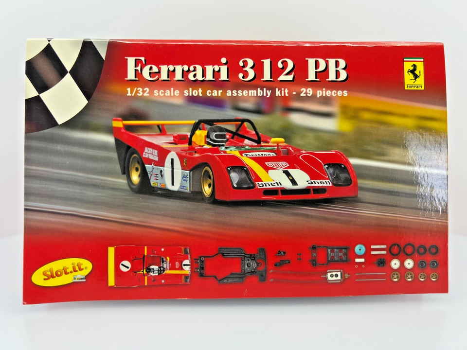 SLOT.IT SIKF02 FERRARI 312 PB #86 SEMI-ASSEMBLED 29 PCS KIT - NEW ...