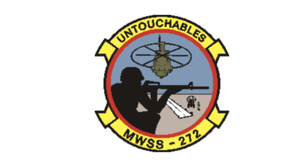 4" us marine corps mwss-272 wing support sq untouchables sticker decal ...